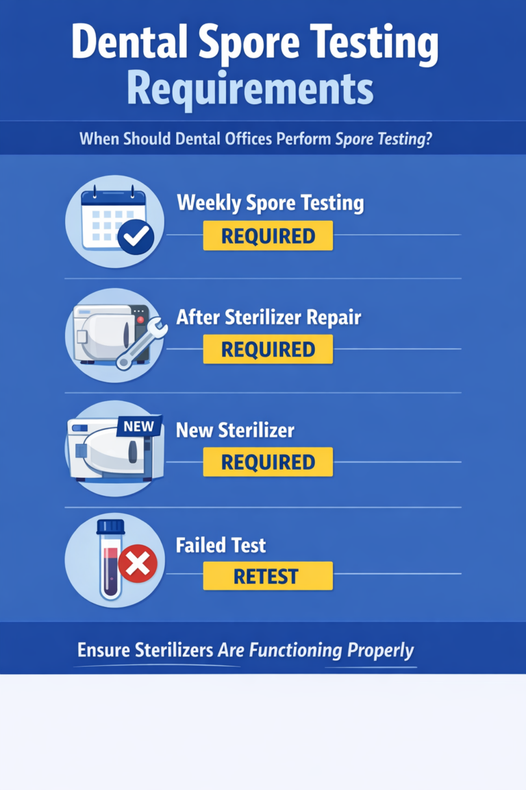 How Often Do Dental Offices Need Spore Testing? | OSHA Review